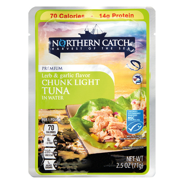 Northern Catch Garlic & Herb Pouch Tuna Same-Day Delivery or Pickup | ALDI