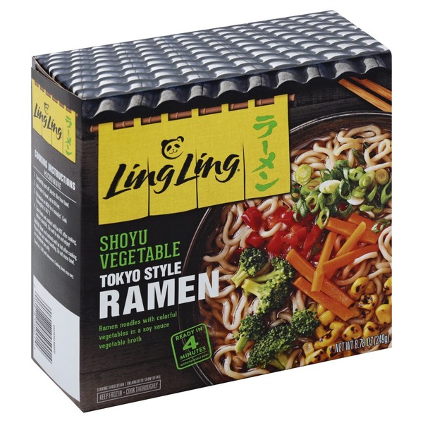 Ling Ling Tokyo Style Ramen, Shoyu Vegetable (8.78 oz) - Instacart