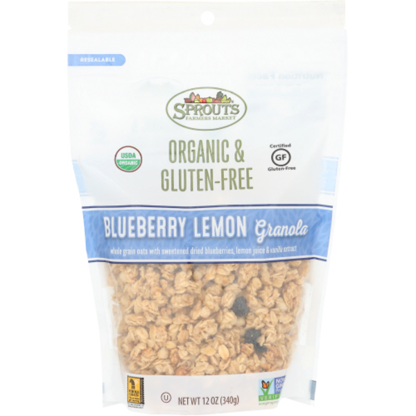 Sprouts Farmers Market Sprouts Organic Blueberry Lemon Granola Pickup ...