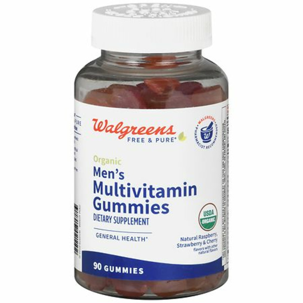 Walgreens Walgreens Organic Men's Multivitamin General Health Dietary ...