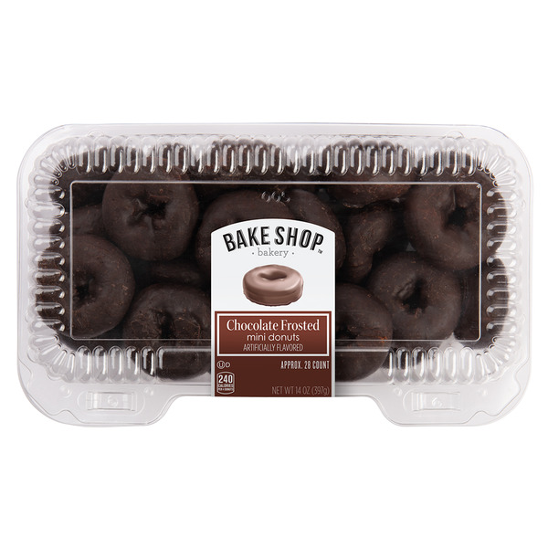 Bake Shop Chocolate Frosted Mini Donut Same-Day Delivery or Pickup | ALDI