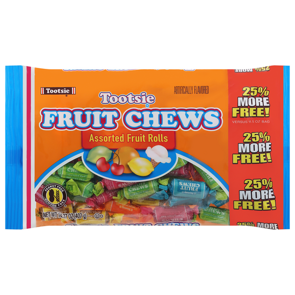 Food Lion Tootsie Pops Fruit Chews, Assorted Fruit Rolls Same-Day ...