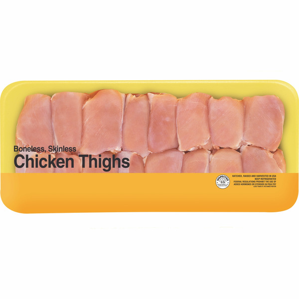Walmart Freshness Guaranteed Boneless Skinless Chicken Thighs Family Pack Same-Day Delivery ...