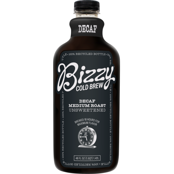 Bizzy Cold Brew Cold Brew Coffee, Decaf Blend, Unsweetened Same-Day Delivery or Pickup | Publix