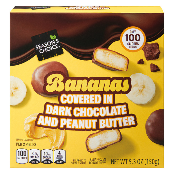 Season's Choice Banana Peanut Butter Chocolate Bars Same-Day Delivery ...