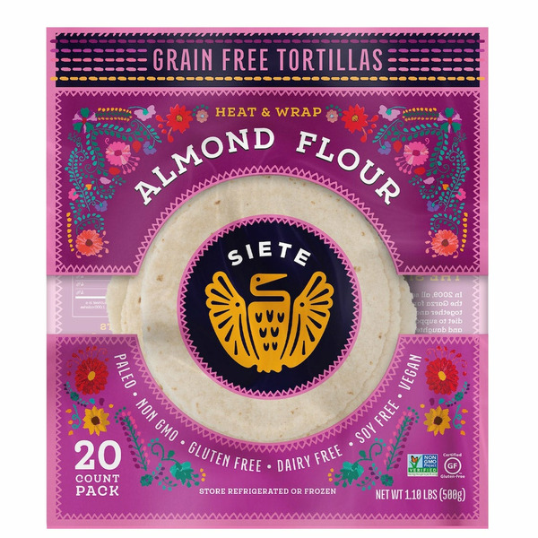 Siete Grain Free Almond Flour Tortillas Same-Day Delivery | Costco