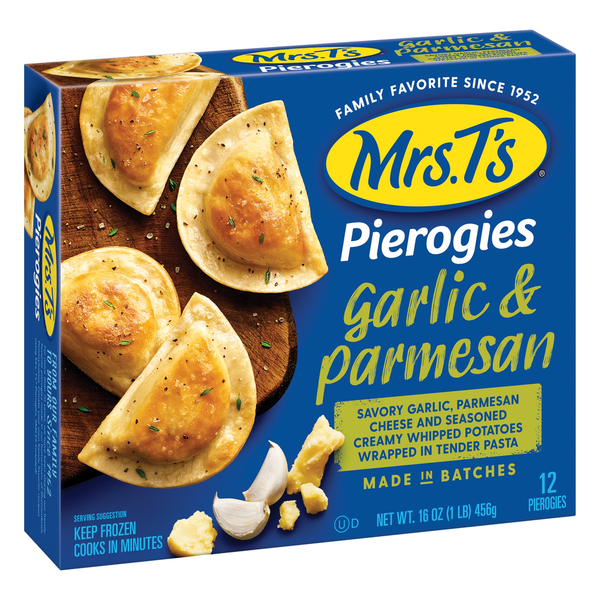 ShopRite Mrs. T's Garlic & Parmesan Pierogies Same-Day Delivery | Instacart
