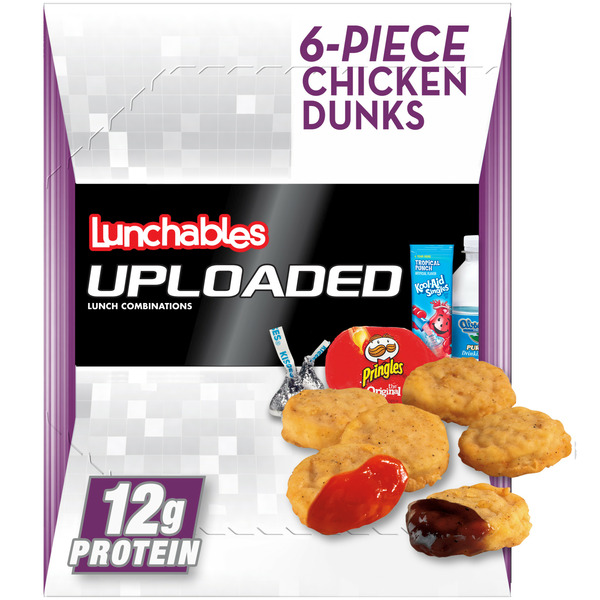 Lunchables Lunch Combinations, 6 Piece Chicken Dunks Same-Day Delivery ...