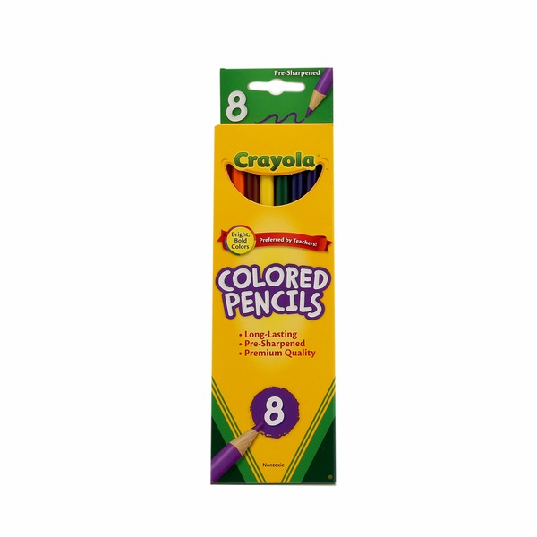 Crayola Long-Length Colored Pencil Set Same-Day Delivery or Pickup ...