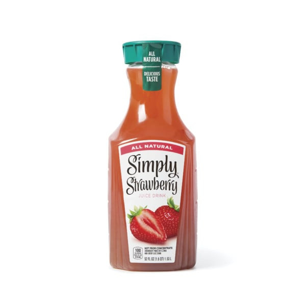 Simply Strawberry Juice Drink Bottle Same-Day Delivery or Pickup | Publix