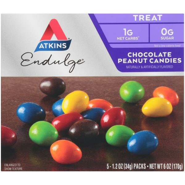 Atkins Treat Chocolate Peanut Candies Same-Day Delivery or Pickup | Publix