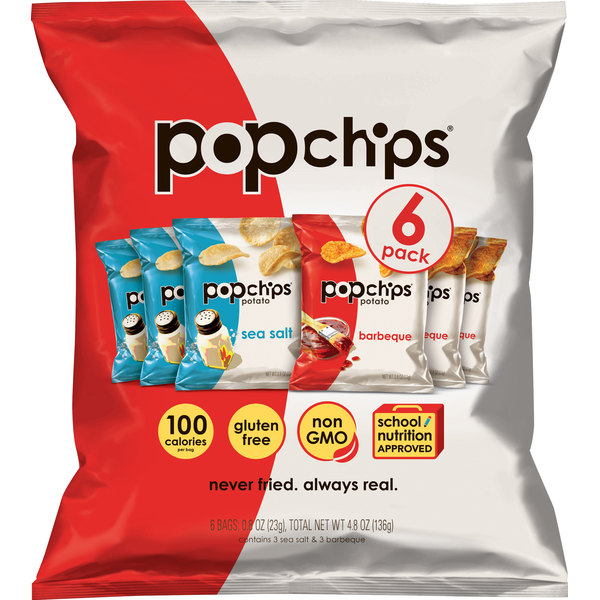 popchips Potato Variety Pack (6 each) - Instacart