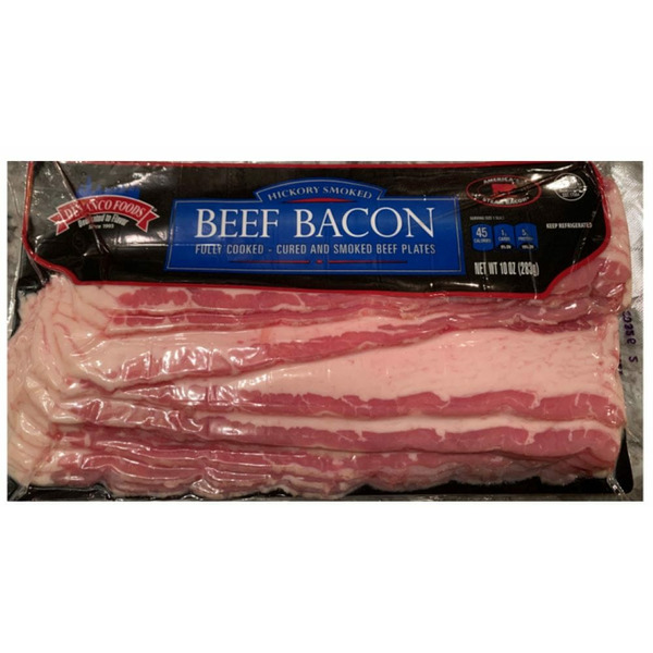 Kroger Devanco Foods Hickory Smoked Beef Bacon Same-Day Delivery or ...