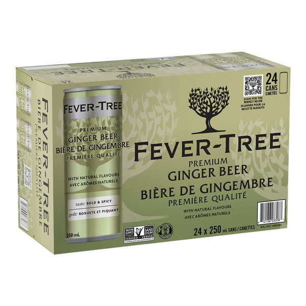 Fever-Tree Ginger Beer, 24 x 250 mL Same-Day Delivery | Costco Business ...