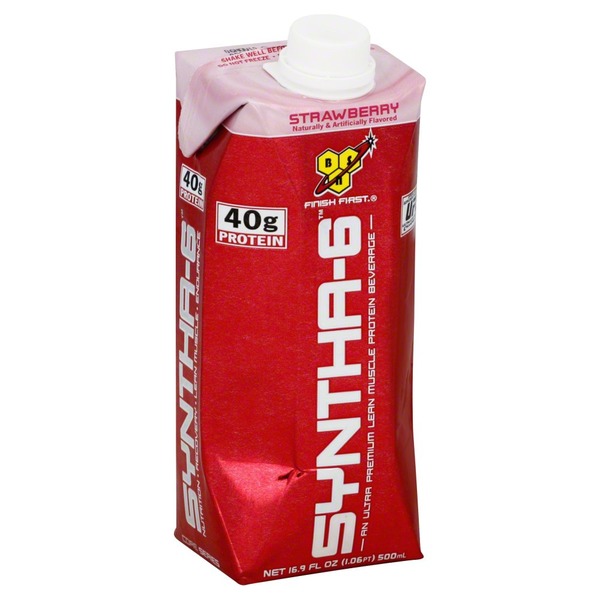 BSN Dietary Supplement, Protein Shake, Strawberry, Carton (16.9 oz ...
