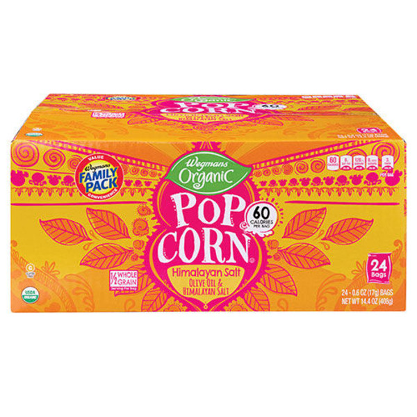 Wegmans Wegmans Organic Himalayan Salt Pop Corn Family Pack Same-Day ...