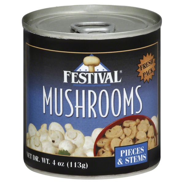 Festival Mushrooms, Pieces & Stems, Fresh Pack (4 oz) - Instacart