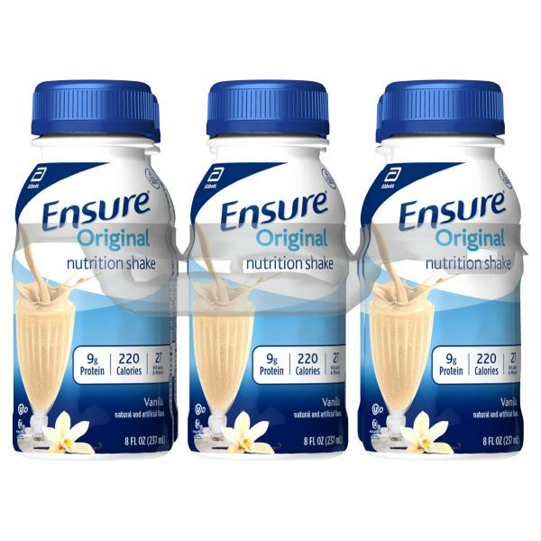 Ensure Original Nutrition Shake Vanilla Ready-to-Drink Bottles Same-Day ...
