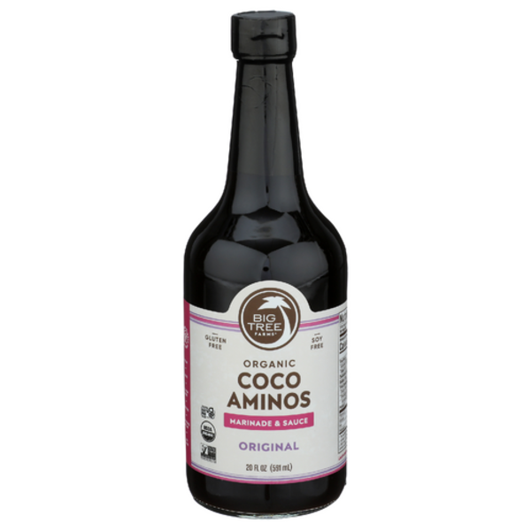 Big Tree Farms Coco Aminos, Original, Fair Trade, Organic Same-Day ...