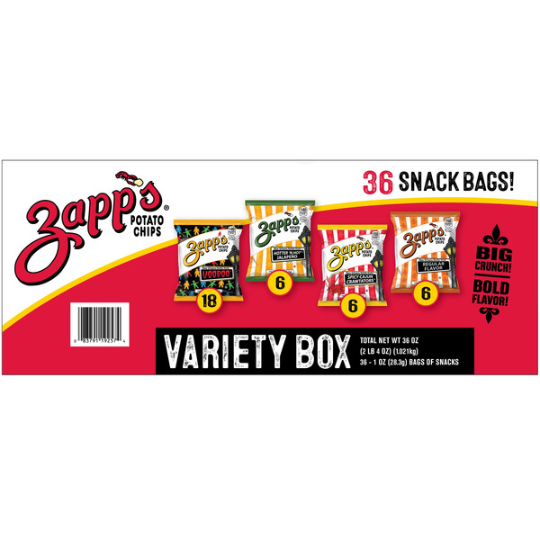 Zapp's Potato Chips, Flavor Mix Same-Day Delivery | Costco Business Center