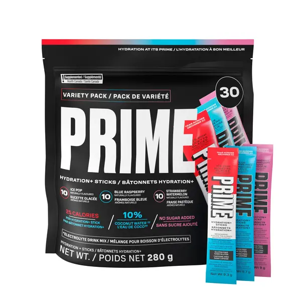 Costco PRIME Hydration+ Sticks Variety Pack Same-Day Delivery | Costco ...