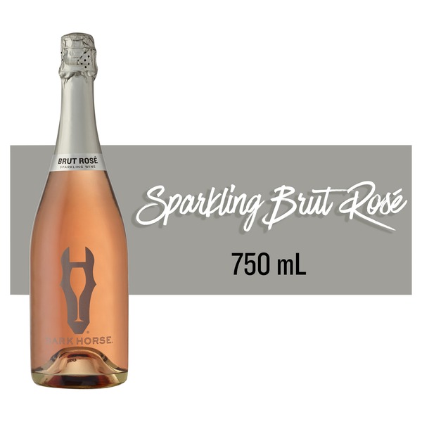 Dark Horse Sparkling Brut Rose Wine (750 ml) - Instacart