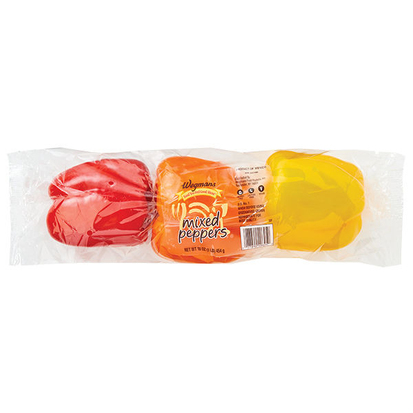 Wegmans Wegmans Mixed Peppers, 3 Pack Same-Day Delivery or Pickup ...