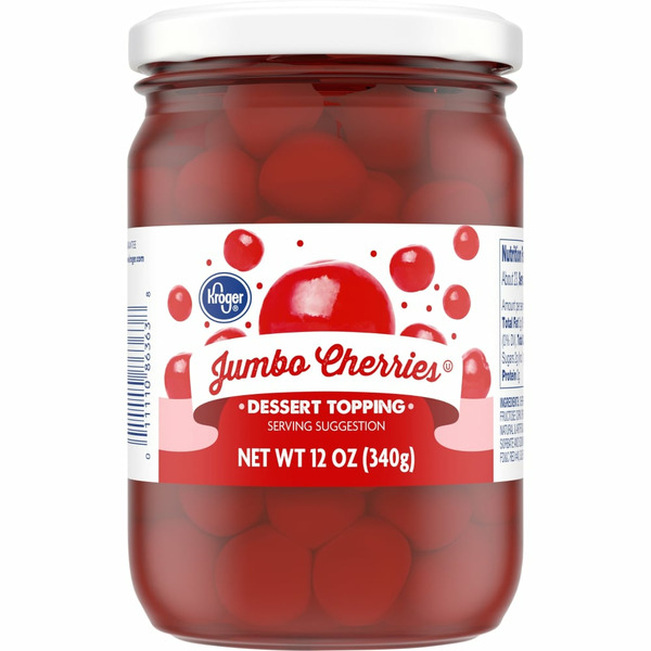 Kroger Kroger Jumbo Cherries Dessert Topping Same-Day Delivery or ...