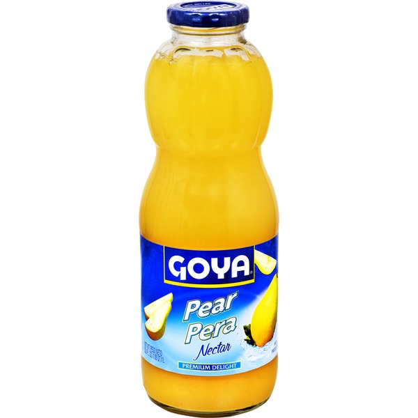 Goya Pear Nectar (33.8 fl oz) - Instacart