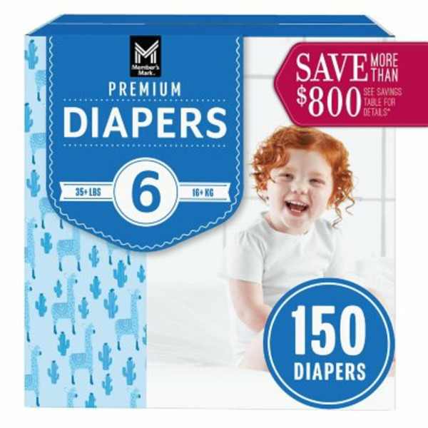 Sam's Club Member’s Mark Diapers, Size 6 Same-Day Delivery | Instacart