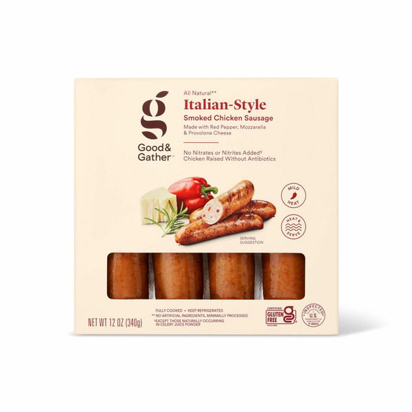 Target Good & Gather Italian-style Smoked Chicken Sausage Same-Day ...