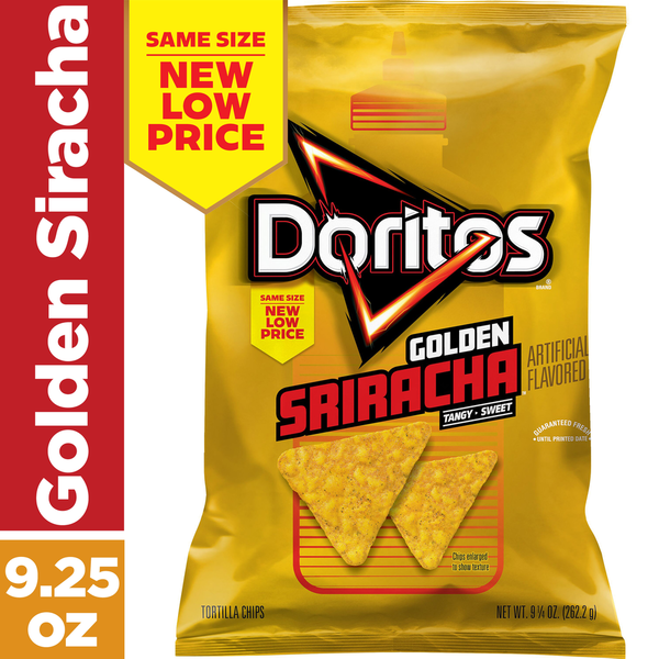 Doritos Tortilla Chips, Golden Sriracha Same-Day Delivery or Pickup ...