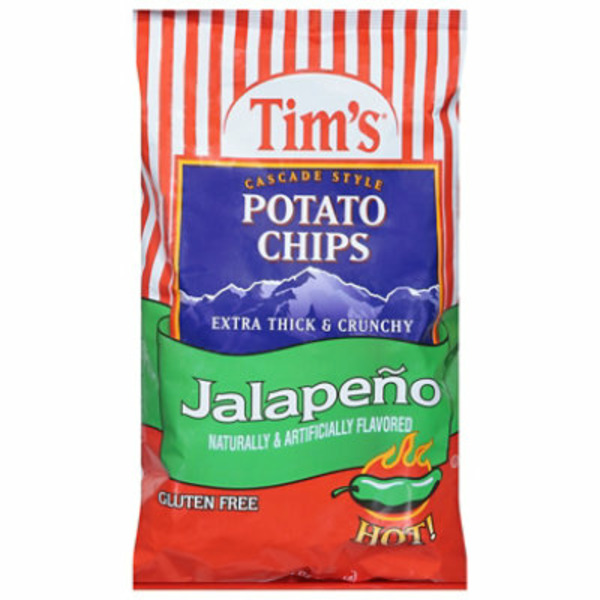 Safeway Tim's Extra Thick & Crunchy Jalapeno Flavored Potato Chips ...