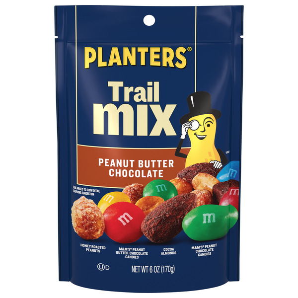 Planters Trail Mix Peanuts Butter Chocolate, 6 OZ Same-Day Delivery or ...
