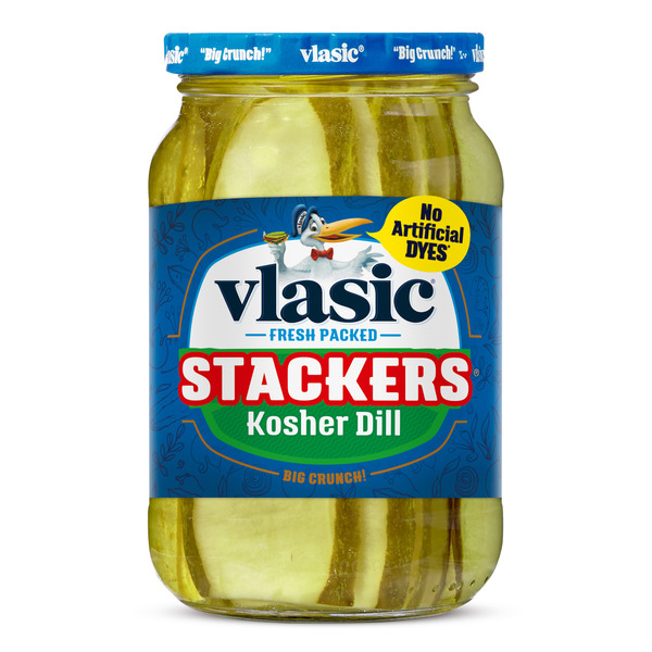 Vlasic Stackers Kosher Dill Pickles, Keto Friendly Same-Day Delivery or ...