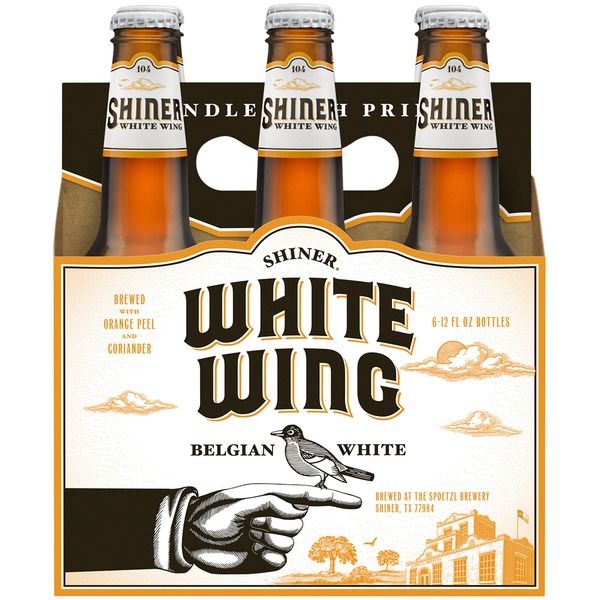 Shiner White Wing Belgian White Beer (12 fl oz) - Instacart