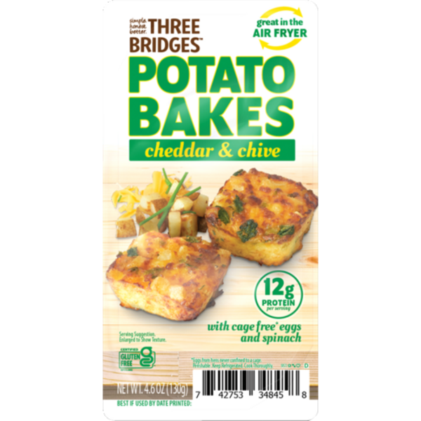 Three Bridges Cheddar & Chive Potato Bakes Same-Day Delivery or Pickup ...