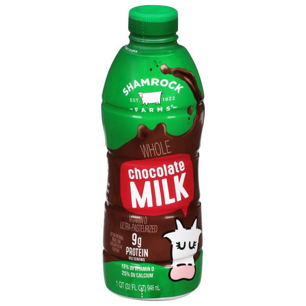 Shamrock Farms Milk, Chocolate, Whole Same-Day Delivery or Pickup | Publix