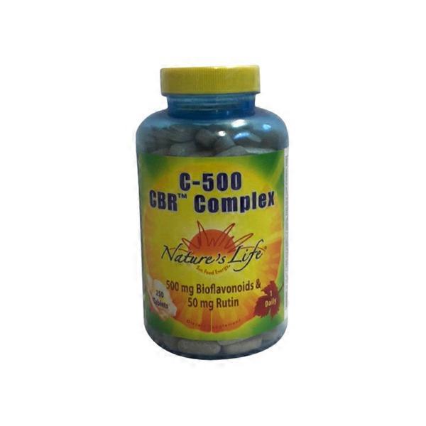 Nature's Life C Complex Bioflavonoids & Rutin Tablet (250 ct) - Instacart