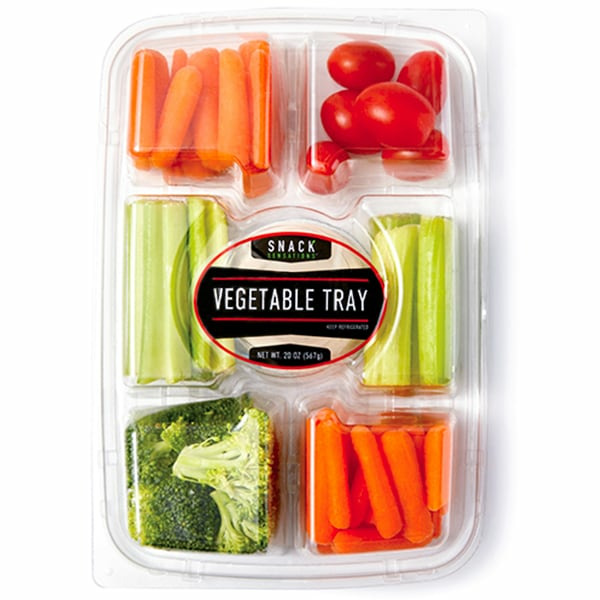 Snack Sensations Vegetable Tray With Lite Ranch Dip Same-Day Delivery ...