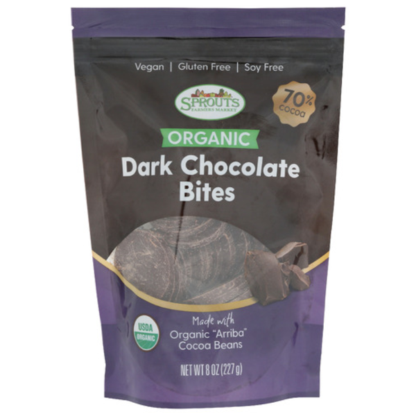 Sprouts Farmers Market Sprouts Chocolate Dk 70 Discs Same-Day Delivery ...