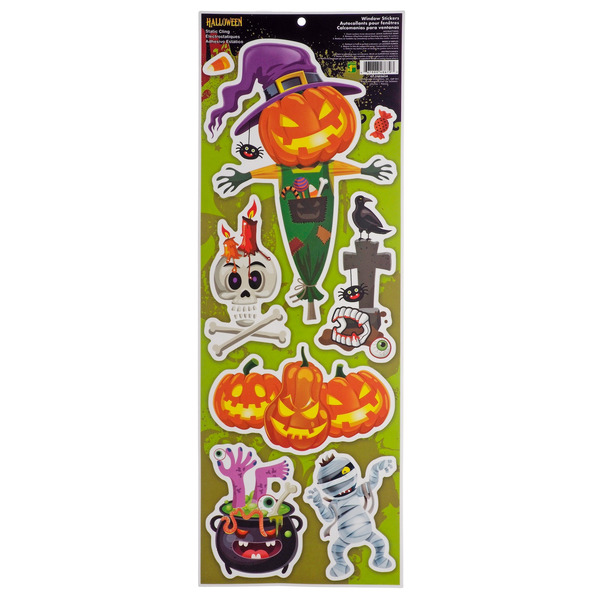 Dollarama Large Halloween Window Sticker - 59.5 cm Same-Day Delivery ...