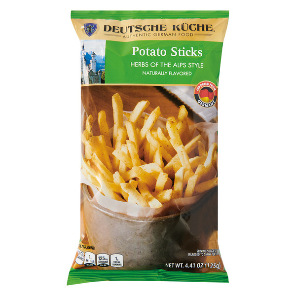 ALDI Deutsche Küche Herbs of the Alps Potato Sticks Same-Day Delivery ...