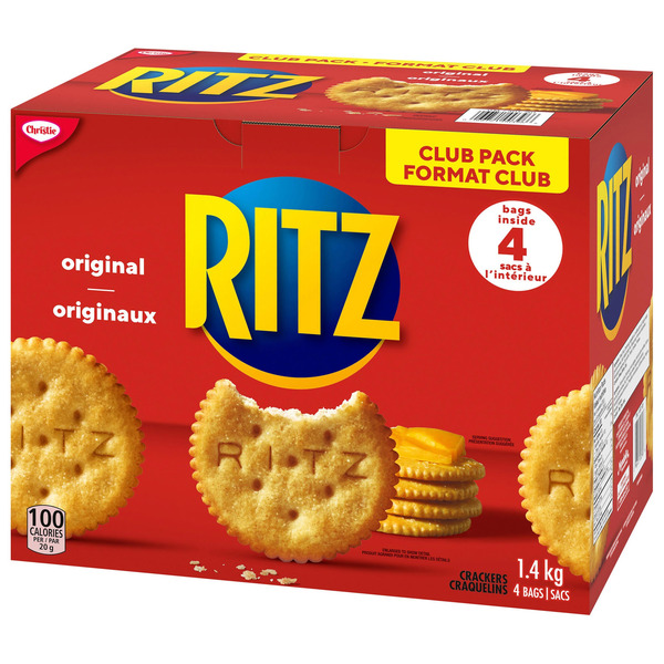Ritz Crackers, Original, Club Pack Same-Day Delivery | Costco