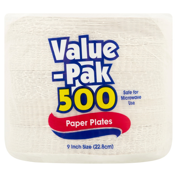 ShopRite ShopRite Value Pak Paper Plates Same-Day Delivery | Instacart