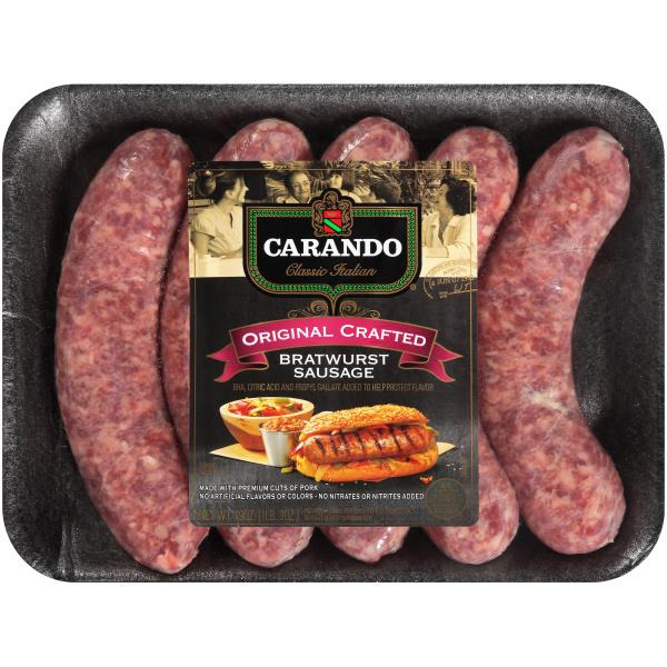 Carando Original Crafted Bratwurst Sausage Same-Day Delivery or Pickup ...