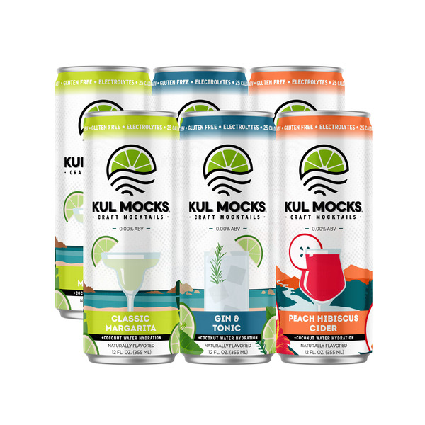 KUL MOCKS Craft Mocktail Cans, Variety Pack Same-Day Delivery or Pickup ...