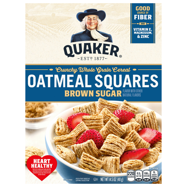 Stop & Shop Quaker Brown Sugar Crunchy Oat Cereal Same-Day Delivery or ...