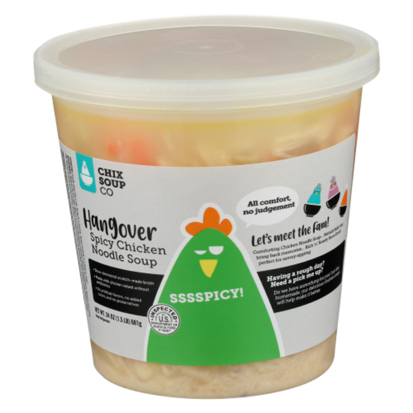 Sprouts Farmers Market Chix Soup Co. Hangover Spicy Chicken Noodle Soup ...
