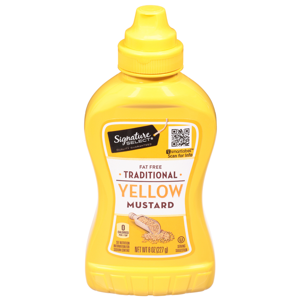 Safeway Signature SELECT Mustard, Traditional, Yellow Same-Day Delivery ...